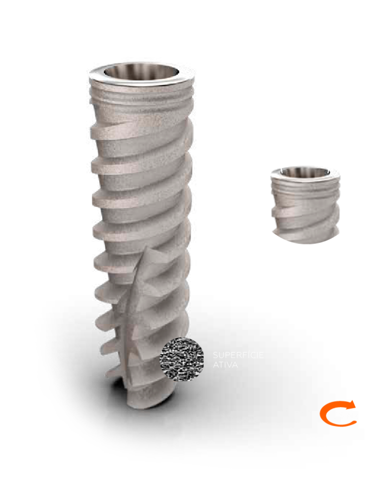 Implante Intraoss – Titaoss Max Cone Morse